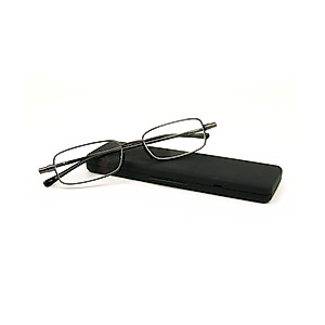 Foster Grant Gavin Fold-Flat Micro Reading Glasses, Unisex
