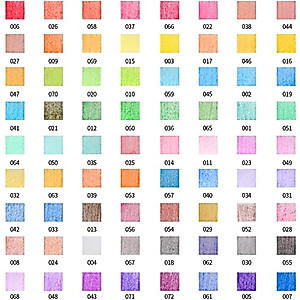 E-WEICHEN 72 Oil Colored Pencils Set Professional Artist Coloring Pencils for Drawing, Blending and Layering, Sketching, Crafting