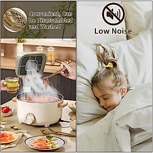 TIRYIUOU Desktop Range Hood Portable Kitchen Exhaust Fan Kitchen Vent Fan Portable Range Hood for Kitchen, Hot Pot, BBQ