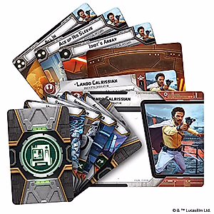 Atomic Mass Games Star Wars: Legion Lando Calrissian Commander Expansion - Unleash The Infamous Gambler! Tabletop Miniatures Strategy Game, Ages 14+, 2 Players, 3 Hour Playtime, Atomic Mass Games