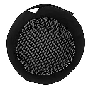 Yolev Mesh Top Skull Cap Professional Catering Chefs Hat Black Adjustable Food Service Caps for Kitchen Cooking Service and Other Work Black