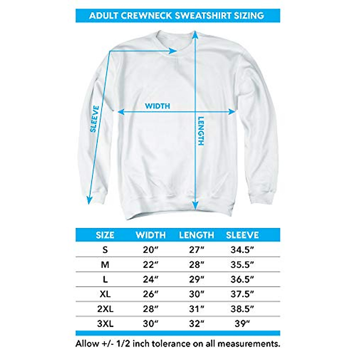 Zeta Phi Beta Sorority Official Circle Badge Unisex Adult Crewneck Sweatshirt, Royal Blue, Large