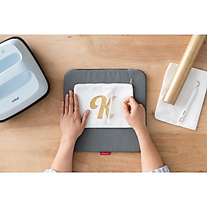 Cricut EasyPress Mat (12" x 12"), Protective Resistant Mat for Heat Press Machines, HTV and Iron On Projects, Heat Press Mat, Compatible with EasyPress 2 Machine, Gray