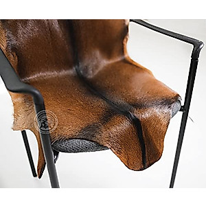 Sunshine Cowhides Genuine Goatskin Rug Goat Skin Goat Hide Goat Skin Rug Exotic 2 x 3 ft.