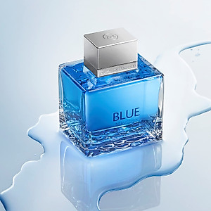 Antonio Banderas Blue Seduction Eau de Toilette Spray for Men, 6.8 Fluid Ounce