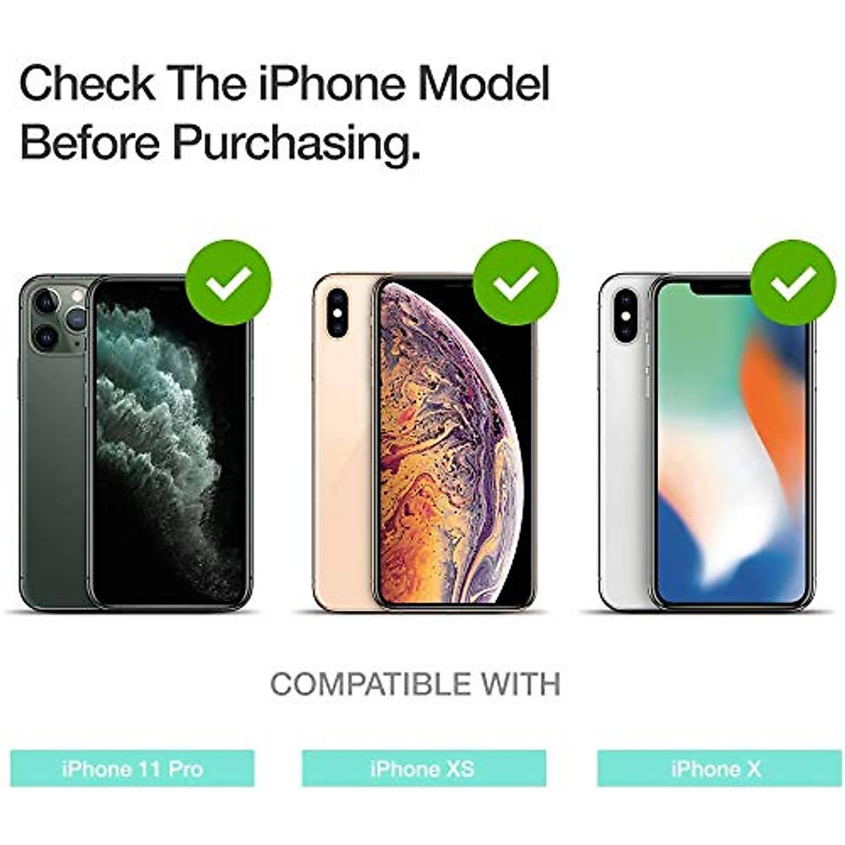 XDesign Glass Screen Protector Designed for iPhone 11 Pro and iPhone XS/iPhone X (3Pack) 5.8-Inch Tempered Glass with Touch Accurate/Impact Absorb+Easy Installation Tray [Fit with Most Cases]- 3 Pack