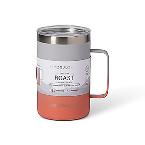 Hydragear Roast Double-Wall Insulated Stainless Steel Mug - 17 Oz - Red Ombre