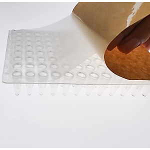 ZHIBANG Transparent Sealing Film for 96-Well PCR Plates, 130mm x 80mm