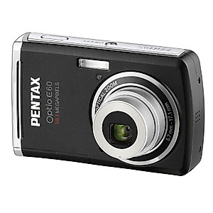 Pentax Optio E60 10.1MP Digital Camera with 3x Optical Zoom