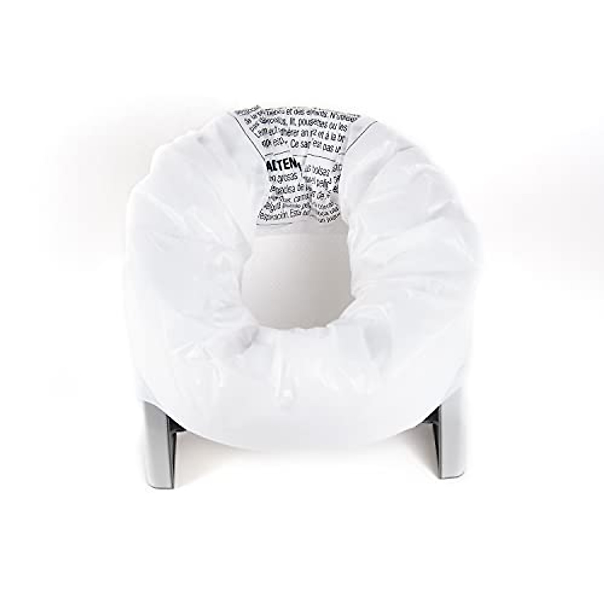 Summer My Travel Potty Deluxe - 2-in-1 Foldable Travel Potty for Toddlers Can Be Used as a Standalone Potty or as a Potty Ring for Adult Toilet w/Integrated Handles, Includes 12 Disposable Waste Bags