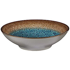 Pfaltzgraff 5239319 Monroe Blue 16-Piece Dinnerware Set, Assorted