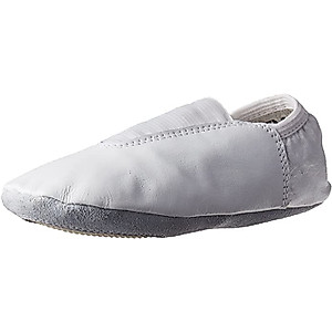 Danzcue Adult White Leather Gymnastic Shoes 7 M US