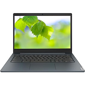 Lenovo 2023 Premium 14” HD IPS Chromebook, Intel Processor Up to 2.79GHz, 4GB Ram, 64GB SSD, Super-Fast WiFi, Chrome OS (Renewed) (Dale Blue)