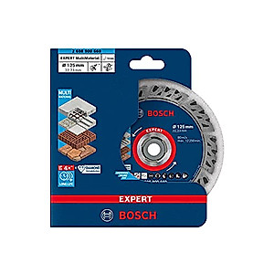 Bosch Professional 1x Expert MultiMaterial Diamond Cutting Disc (Ø 125 mm, Accessories Angle Grinder)