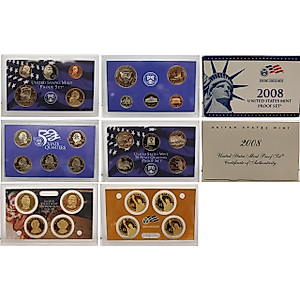 2008 S US Mint Proof Set Original Government Packaging
