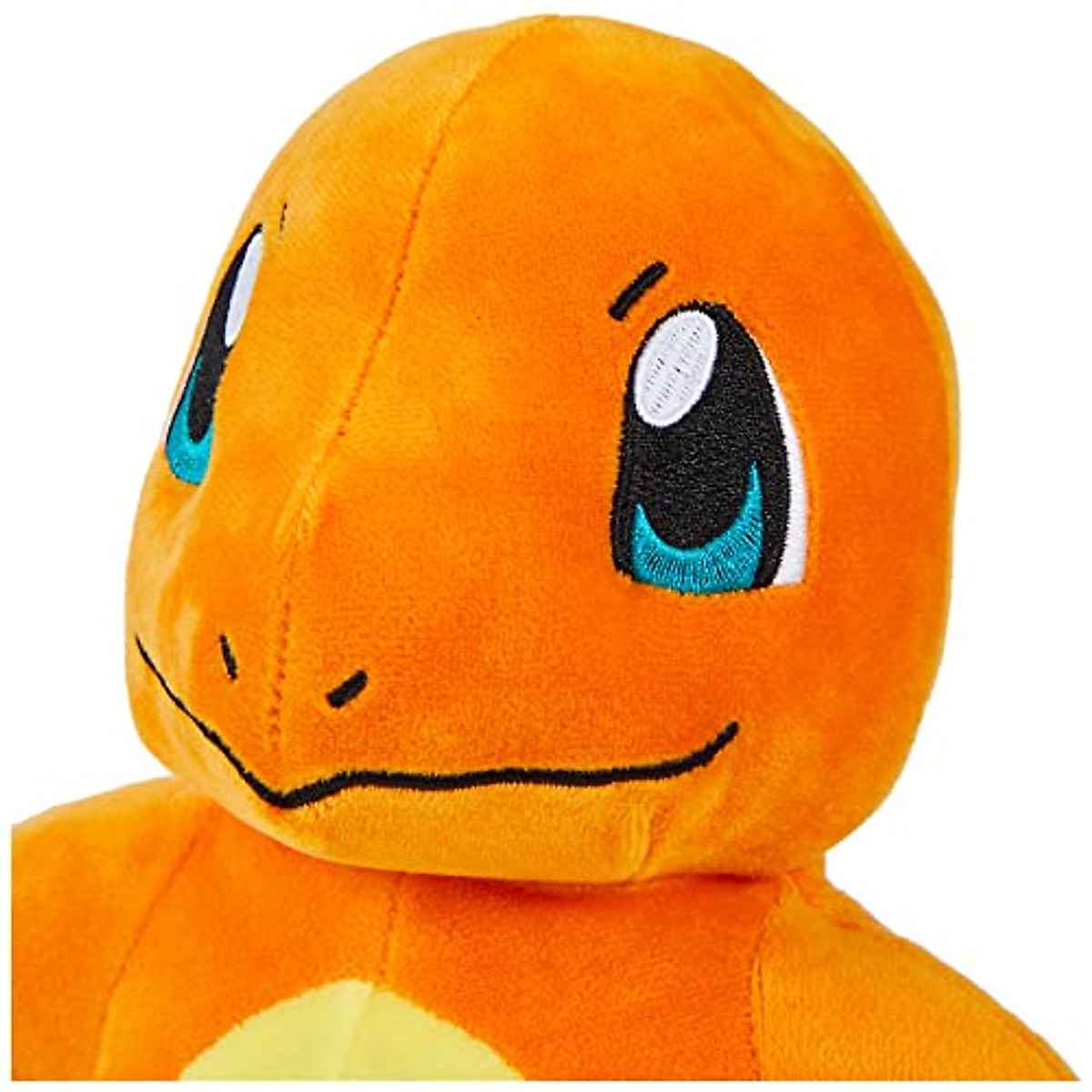 Pokémon Pokemon PKW0060 30 cm Plush - Glumanda Charmander PLUSH-12-Inch Authentic Details-Toys for Kids, Single, Black