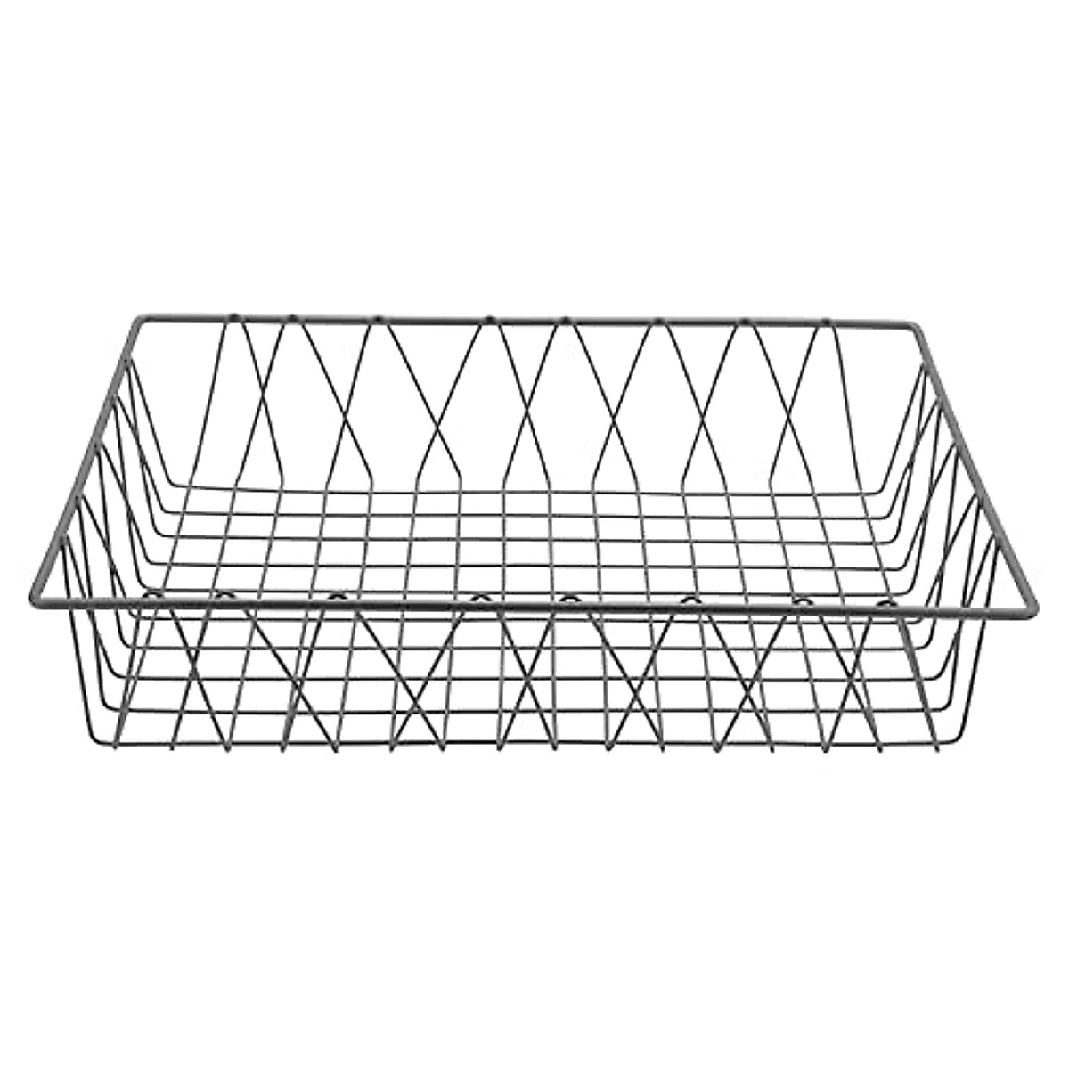 G.E.T. IR-904 18" x 12" Wire Pastry Basket, Iron Powder Coated