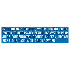 Gerber Baby Food 2nd Foods, Dinner, Chicken & Rice Puree, 4 Ounce Tubs, 2-Pack (Pack of 8)