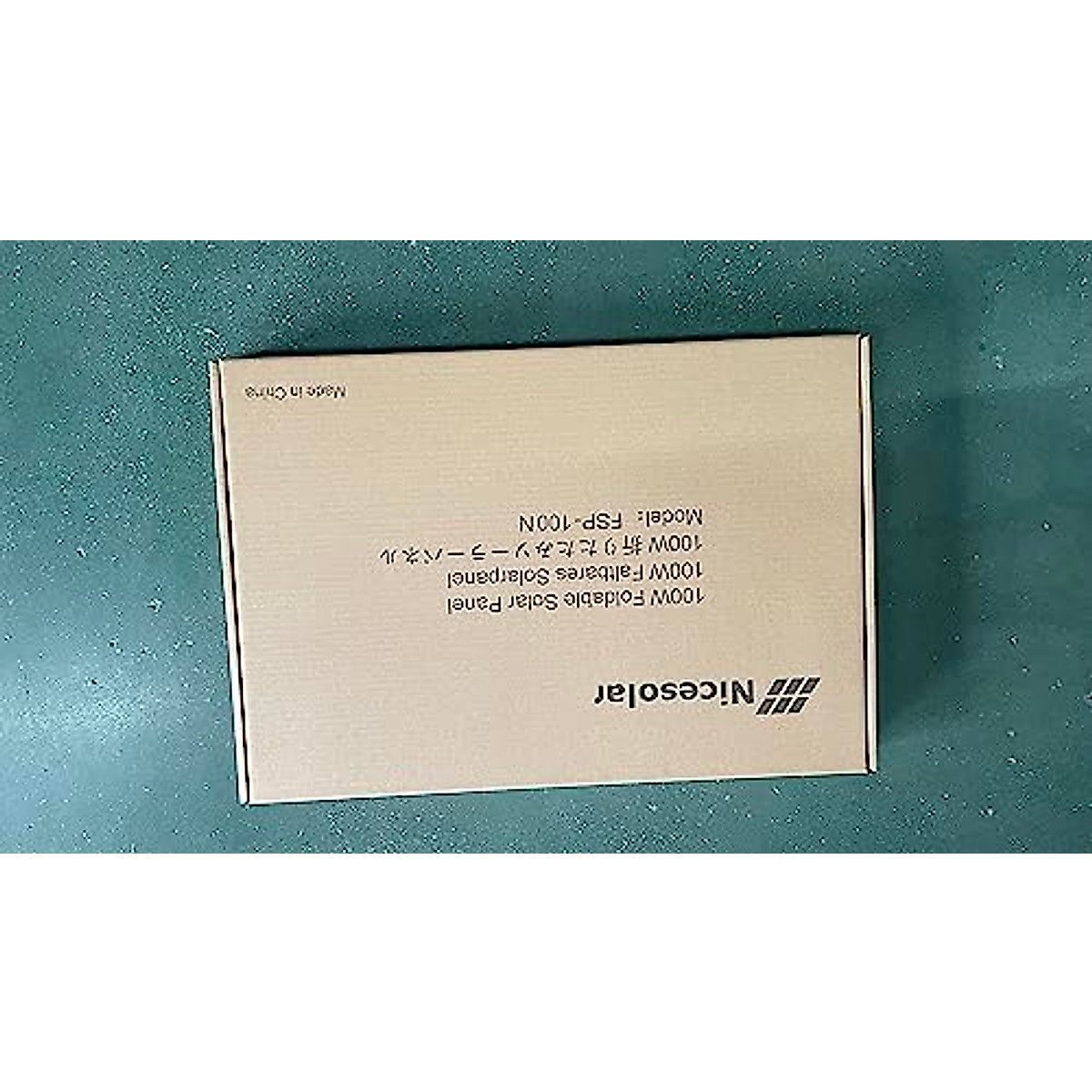 Nicesolar 100W Foldable Solar Panel 100 Watt Portable Solar Panel Charger for Portable Power Station Solar Generator, with USB A&C PD 65W for Laptop Smartphone Tablet Power Bank Camping RV Outdoor