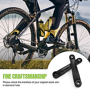 BAFANG Crank Arm 170mm Electric Bicycle Diamond Hole Crank Mid Motor Cranks Essential Parts Mid Motor Accessory BBS01 BBS02 BBSHD Electric Bikes Part E Bike Crank Leg