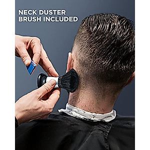 GLAKER Professional Hair Clippers and Trimmer Kit, Cordless Mens Hair Clippers for Men Women Kids, Barber Clippers Fading Clippers Rechargeable with 18PCS Guards