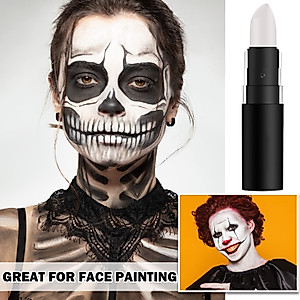 CAHIUYOA White Eye Black Stick for Sports,Professional Eyeblack Sports Football Baseball Softball White Eye Black Face Body Paint Stick Makeup