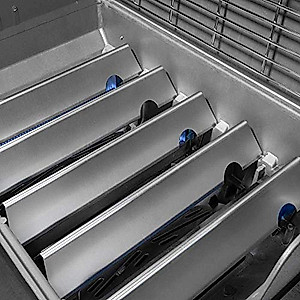 DELSbbq 66032 67095 66795 Flavorizer Bars for Weber Genesis II 300 Series, Replacement Part for Weber Genesis II E-310 E-330 E-335 S-310 LX E-340 Gas Grill, Stainless Steel