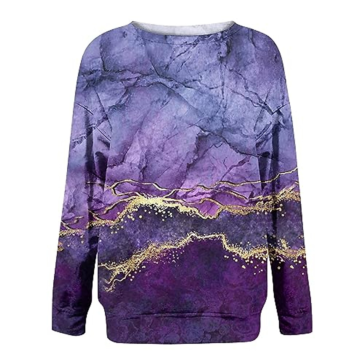 JJHAEVDY Christmas Women Fashion Sweatshirts Long Sleeve Clothes Button Up Color Blocking Tops Lightweight Pullover Zip Up Sweatshirt Women Tshirts(3-Dark Purple,3X-Large)