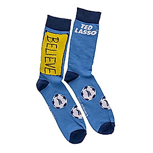Ted Lasso Men's 5-Pack Assorted Crew Socks