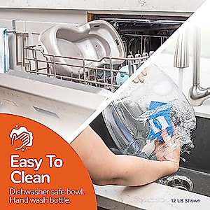 Petmate Pet Cafe Feeder Dog and Cat Feeder Pearlescent Colors 3 Sizes, Made in USA