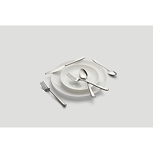 Cambridge Silversmiths Kingsland Mirror 20 Piece Flatware Set, Service for Four, silver