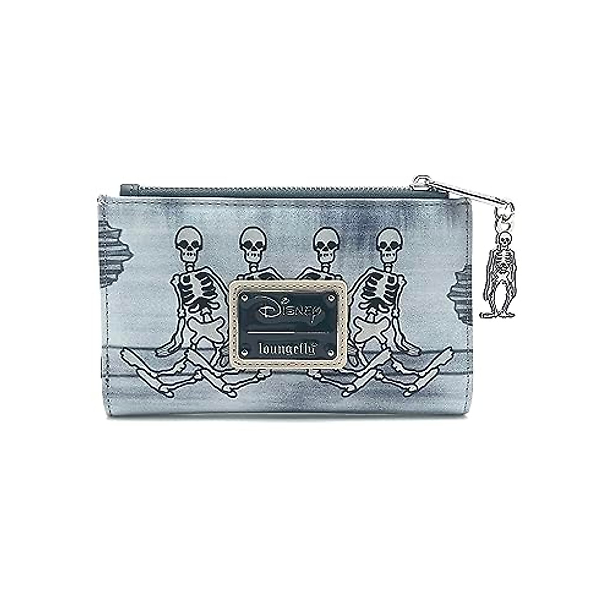 Loungefly X LASR Exclusive Disney The Haunted House Mickey Flap Wallet - Cute Wallets Fashion Cosplay Disneybound