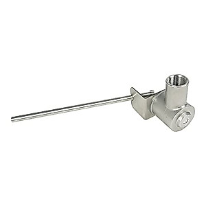 2PCS Beverage Dispensers Bottling Valve, No Drip Honey Gate Valve for Extractor, Honey Bottling Stainless Steel Faucet G3/4 BSP