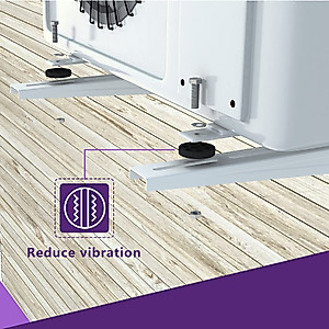 Mxclimate Wall Mounting air Conditioner Bracket for Outdoor Ductless Mini Split Condenser Heat Pumps & HVAC Systems,Universal,9000-36000 Btu AC Units, Heavy Duty Support up to 400 LBS