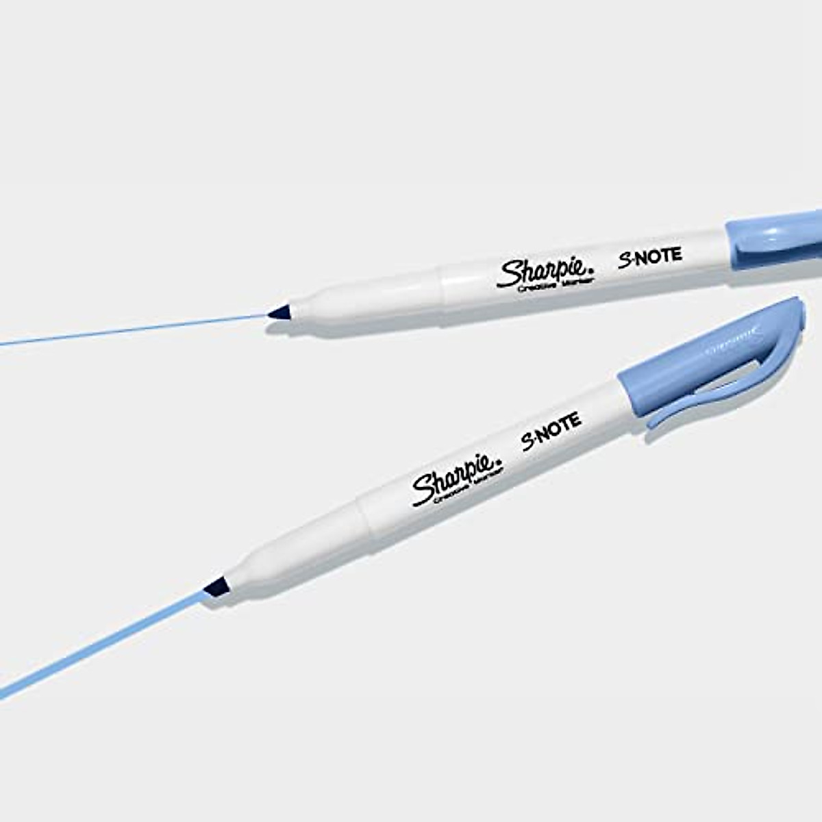 SHARPIE S-Note Creative Markers, Highlighters, Assorted Colors, Chisel Tip, 24 Count