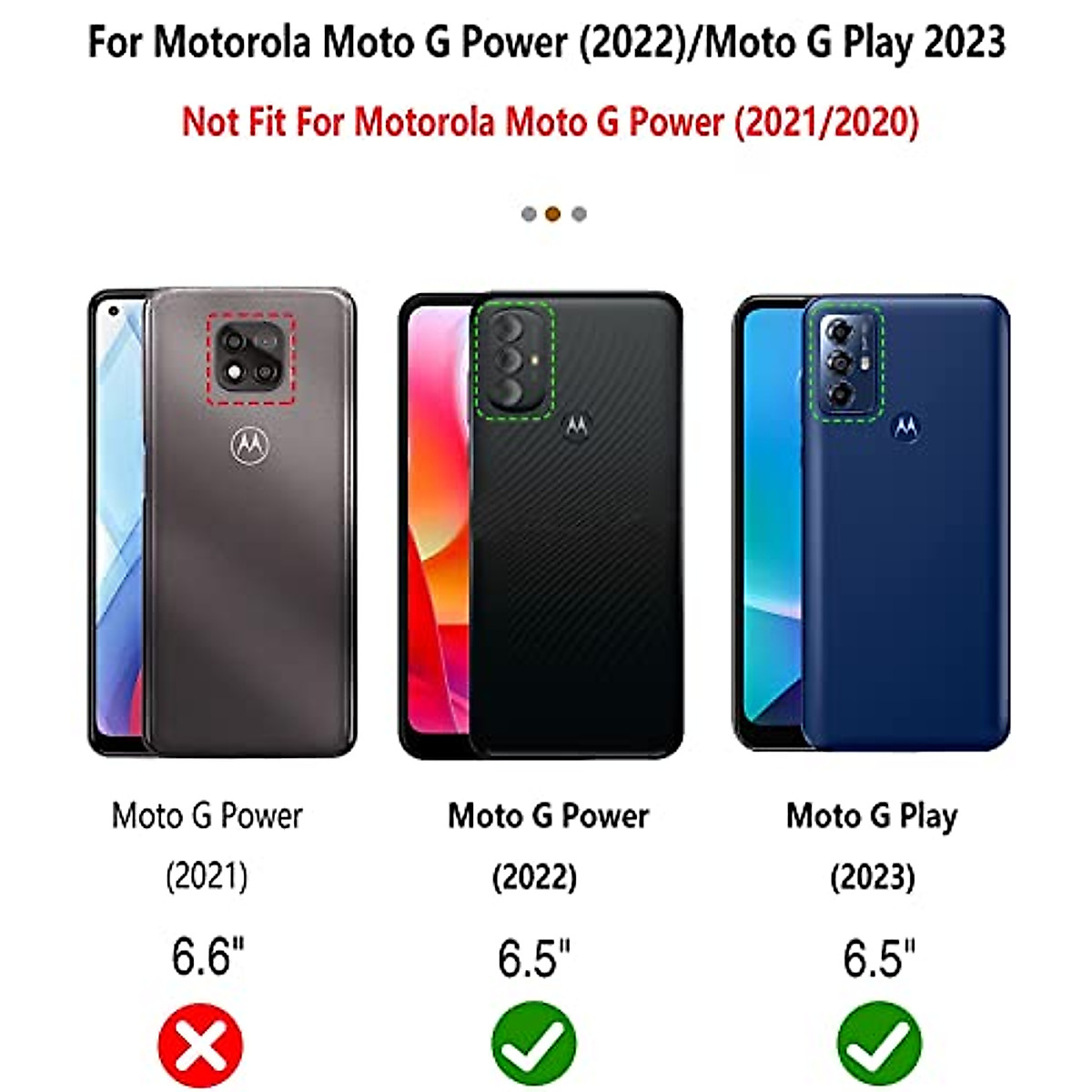 for Motorola Moto G-Power 2022 Case: Moto G Play 2023 Case Drop Proof Protection Durable Protective Heavy Duty Shockproof TPU Matte Textured Mobile Phone Cover Moto G Power 2022 Case with Kickstand
