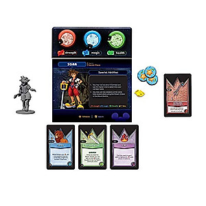 USAOPOLY Kingdom Hearts Talisman Competitive Board Game | Based on The Talisman Magical Quest Game | Official Kingdom Hearts Licensed Merchandise | Disney Kingdom Hearts 3 | KH3