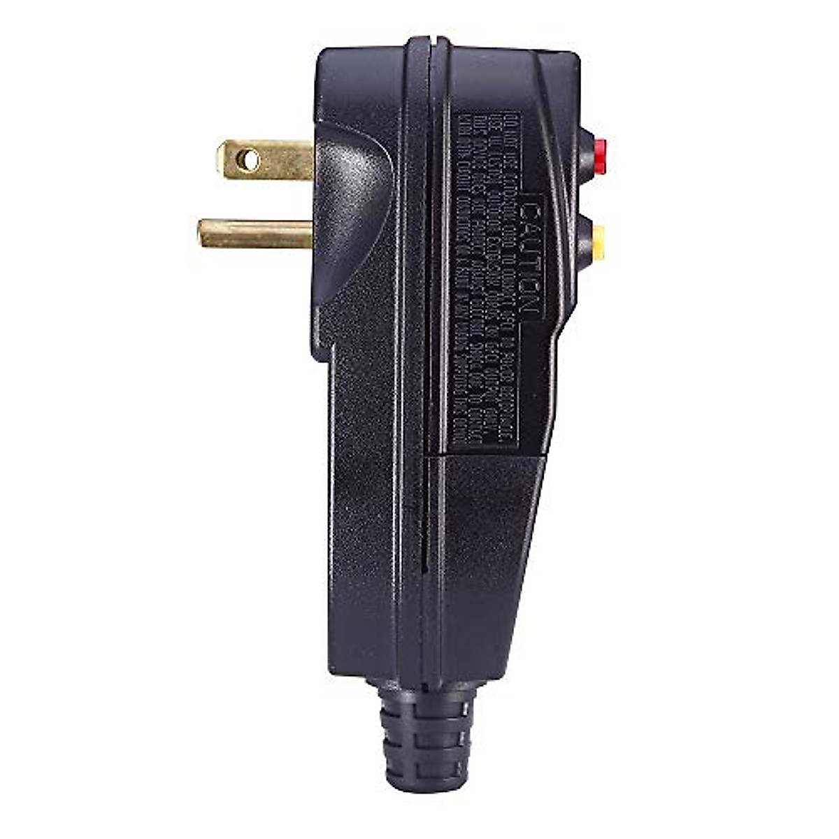 GFCI Replacement Plug for Pressure Washer Pool Pump 15Amp 3 Prong Circuit Breaker Outdoor Waterproof Auto-reset 120V