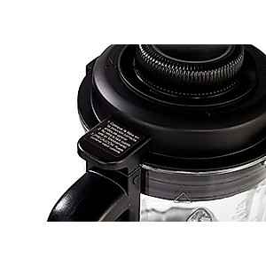 Professional blender, juicers, suitable for milkshakes and smoothies, etc., with 6 sharp blades with high power motor 1000 watts, large capacity 1.75 liters/60 oz. borosilicate glass, high-speed professional stainless steel countertops, variable speed con