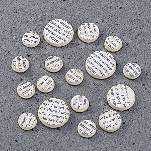 ROSENICE 17pcs Clarinet Pads Bb Clarinet Woodwind Instrument Pads