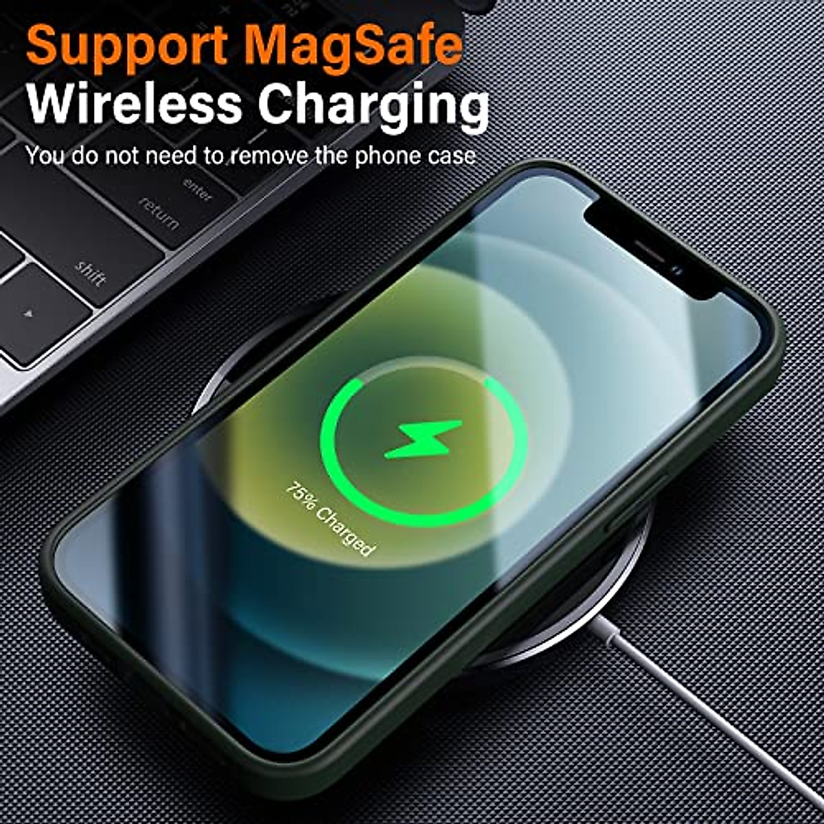 UniqueMe [2+2 Pack Compatible with iPhone 12 Mini 5.4 inch Screen Protector Tempered Glass and Camera Lens Protector [HD Clear] [Anti-Scratch] [Easy Installation Frame] [Bubble Free]
