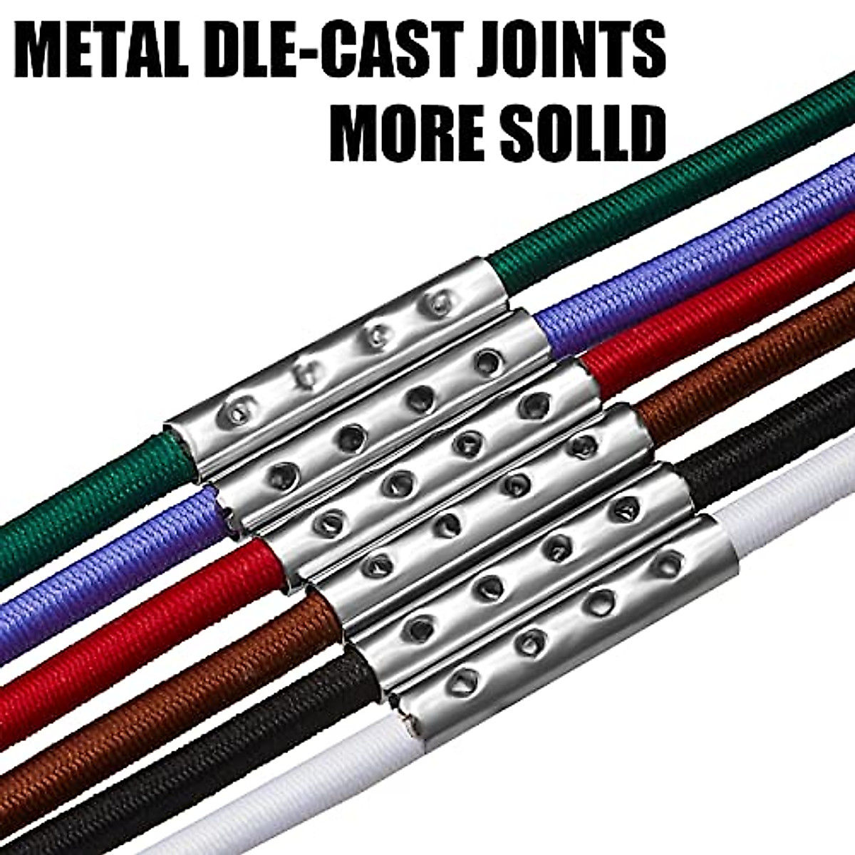 6 Pieces Trash Can Bands for 94-96 Gallon Garbage Cans, Cans Perimeter from 102 Inches to 150 Inches, Garbage Can from 60 Gallon to 98 Gallon, 6 Colors