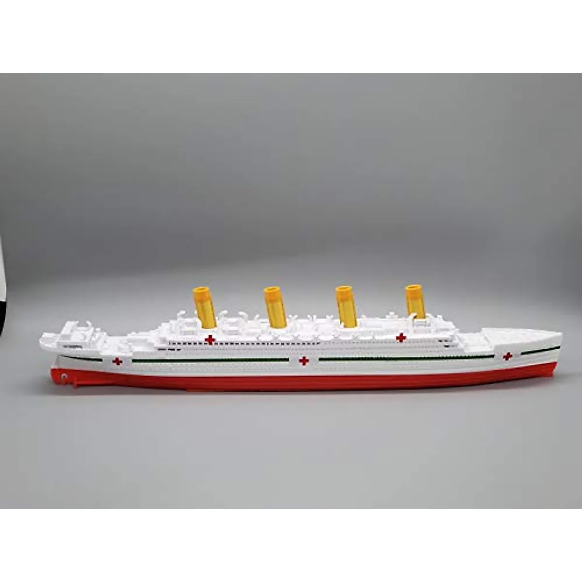 HMHS BRITANNIC Model - Highly Detailed Replica Historically Accurate No Assembly Required - 1 Foot in Length (Model Only)