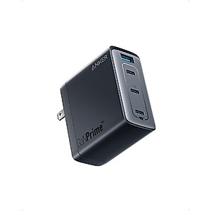 150W USB C Charger, Anker 747 Charger ( GaNPrime), 4-Port Fast Compact Foldable Gan Charger for MacBook Pro/Air, iPhone 14/Pro, iPad Pro, Dell XPS 13, Galaxy S22/S21, Note 20/10+, Pixel and More