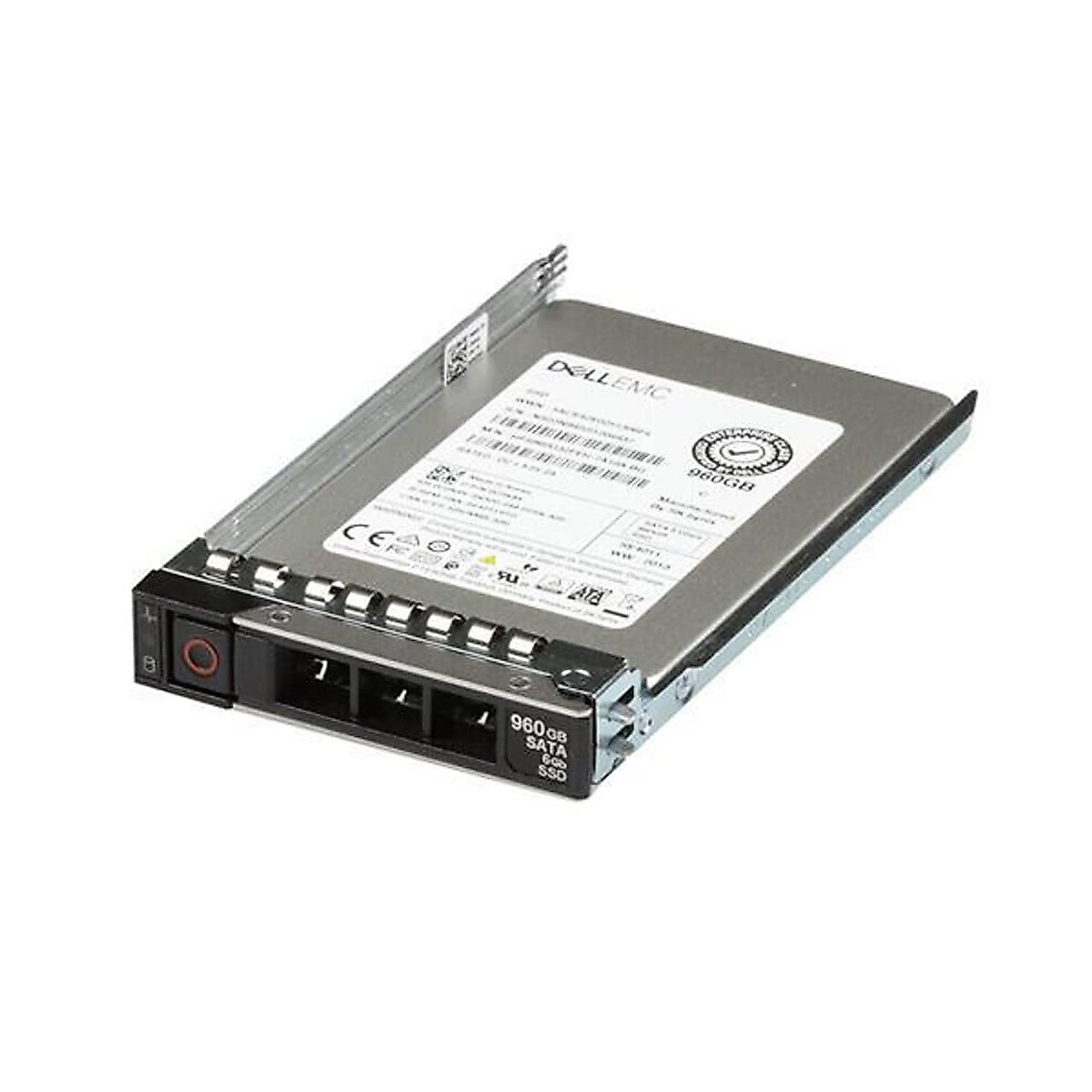 DELL - Disque SSD - 480 Go - échangeable à Chaud - 2.5" - SATA 6Gb/s - Pour PowerEdge C6525, R340, R440, R6415, R6515, R6525, R7415, R7425, R7515, R7525, R840, R940