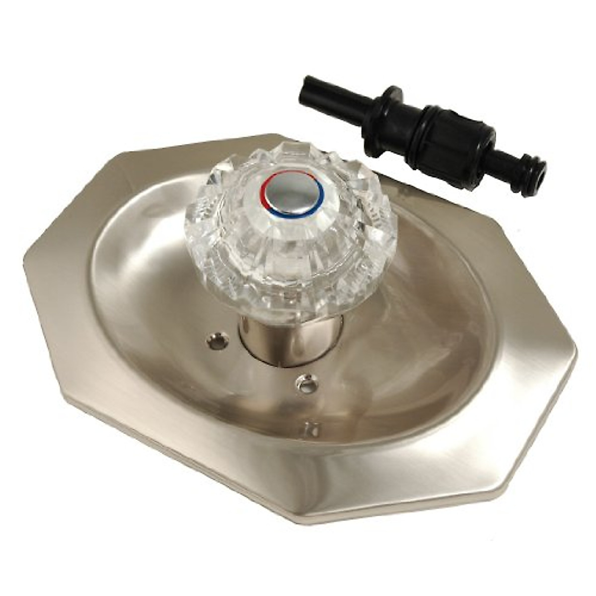 Trim Kit Fit Price Pfister Avante Shower Faucet, Cartridge Included, Satin Nickel Finish - By Plumb USA