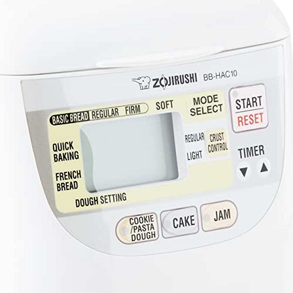 Zojirushi BB-HAC10 Home Bakery 1-Pound-Loaf Programmable Mini Breadmaker