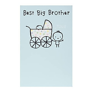 Big Brother Card - New Big Brother Card - Congratulations Big Brother Card