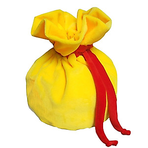 YuDanae Animal Bells Bag Drawstring Plush Travel Makeup Cosmetic Storage Bags Organizer (Bells Bag)