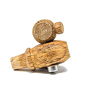 Engraved 2 Liter Charred American White Oak Aging Barrel (Skull Cross Bones)